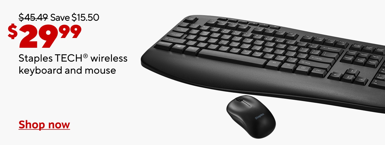 Bluetooth Keyboard & Mouse Combos | Staples
