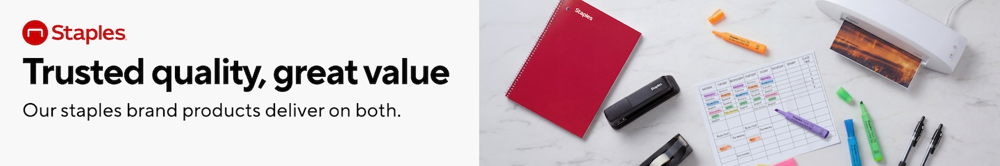 Staples Brand Products Designed for Quality and Value | Staples